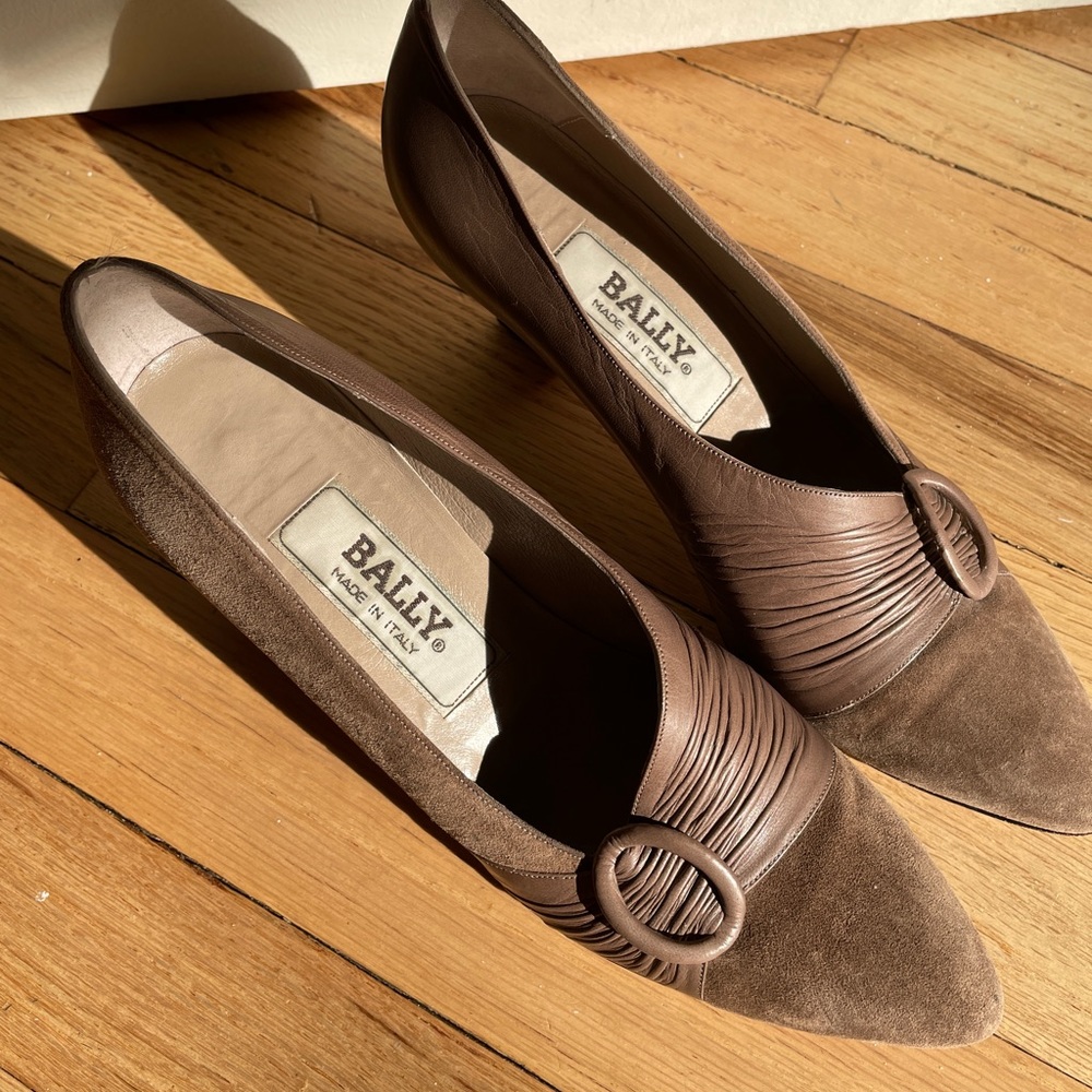 Vintage 1950s Bally Heels - Gem